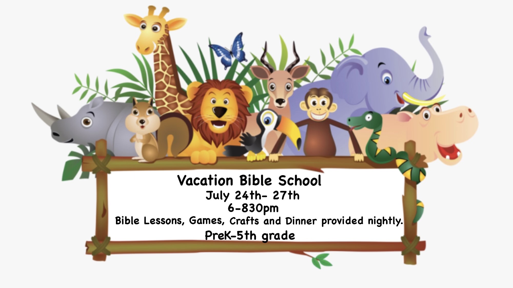 Vacation Bible School Clip Art Vacation Bible School 2023 By Madelyn